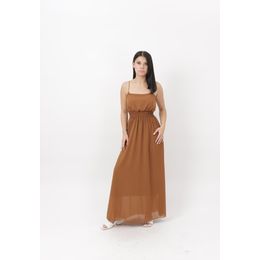 Elara Kleid Damen Gr&ouml;&szlig;e 40 braun Sommerkleid