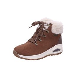 Skechers Damen Winterschuhe warm UNO RUGGED - MOONLIGHT RIDGE in Braun | Gr.: 39