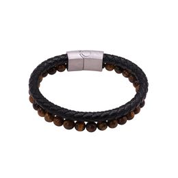 Heideman Armband 'Jasper' Herren Gr&ouml;&szlig;e 17 braun / schwarz
