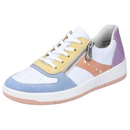 Rieker Sneaker Damen Gr&ouml;&szlig;e 39 hellblau / lavendel / koralle / wei&szlig; Sommerschuhe