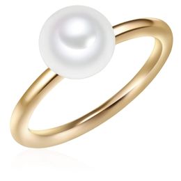 Valero Pearls Ring Damen Gr&ouml;&szlig;e 60 gold / perlwei&szlig;