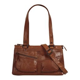 SPIKES & SPARROW Spikes & Sparrow Handtasche Damen Gr&ouml;&szlig;e One Size cognac