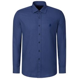 K by KARL LAGERFELD Karl Lagerfeld Button Up Shirt ' 605084 ' male size L/XL Dark blue