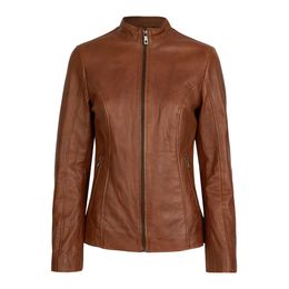 Bugatti Lederjacke BULady-144 Damen Gr&ouml;&szlig;e S cognac Sommerjacke