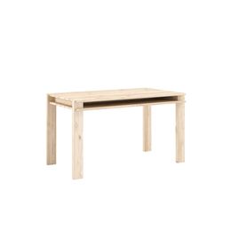 Esstisch Karup Design, B:75cm H:75cm T:134cm, beige, 100% Kiefer, Wohnzimmer, Tische, "Tuck Dining Table, mit Stauraum, aus FSC-zertifiziertem