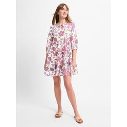 Ambiance Kleid Damen Gr&ouml;&szlig;e 44 mischfarben / rosa / wei&szlig; Sommerkleid