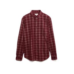 Marks & Spencer Marks & Spencer Button Up Shirt male size XXL mottled red