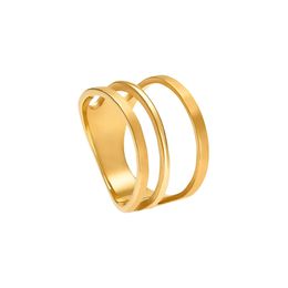 Heideman Ring 'Unda' Herren Gr&ouml;&szlig;e 64 gold