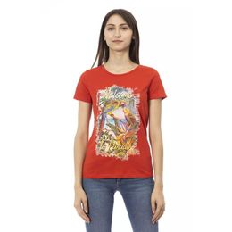 Papagei Grafik Kurzarm-T-Shirt