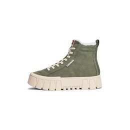 Tommy Jeans High-Top Sneakers female size 39 Green