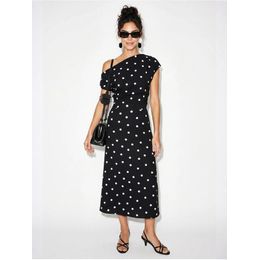 Bianco Lucci Kleid Damen Gr&ouml;&szlig;e 36 schwarz / wei&szlig; Sommerkleid
