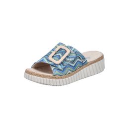 Rieker Mules female size 41 Blue / Light blue / Dark blue