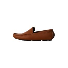 Elong Slipper 'Niedriger Mokassin zum Hineinschl&uuml;pfen' Herren Gr&ouml;&szlig;e 43 braun