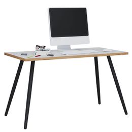 Schreibtisch Vcm, B:110cm T:80cm, braun, B&uuml;ro, Tische, "Schreibtisch B&uuml;rotisch Computertisch Salia 110x80"