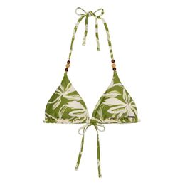 Marc O'Polo Marc O'Polo Damen Triangel-Bikini-Top Abstract FlowerTriangle Top, Dreiecks‑Bikini‑Top, Triangel Bikini