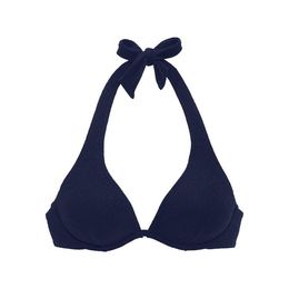s.Oliver B&uuml;gel-Bikini-Top 'Oana' blau Gr. 40 Cup E. Ohne St&auml;bchen Und Mit B&uuml;gel