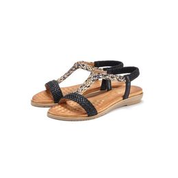 VIVANCE Sandale 'Sommerschuh' schwarz Gr. 39 f&uuml;r Damen