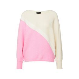 s.Oliver BLACK LABEL Pullover Damen Gr&ouml;&szlig;e XL hellpink / wei&szlig;