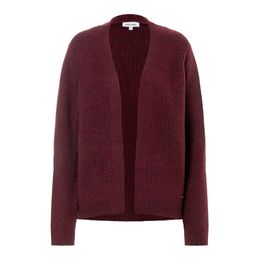 More & More More & More flauschig weiche Strickjacke in pomegranate red | Gr.: 34