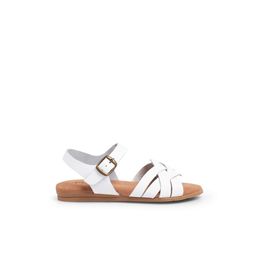 Pisamonas Sandale M&auml;dchen Gr&ouml;&szlig;e 37 wei&szlig;
