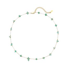 Hey Happiness Kette 'Green Aura' Damen Gr&ouml;&szlig;e Onesize gold