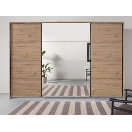 Kleiderschrank OTTO HOME, B:323cm H:233cm T:68cm, braun, Holzwerkstoff, Kinderzimmer, Schr&auml;nke, "Mehrzweckschrank Aktenschrank M&ouml;bel Mietswohnung