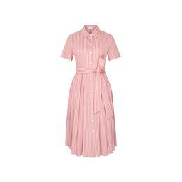 Seidensticker Kleid Damen Gr&ouml;&szlig;e 36 rosa / wei&szlig; Sommerkleid