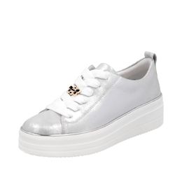 Remonte Sneaker Damen Gr&ouml;&szlig;e 43 silber Sommerschuhe