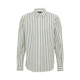 s.Oliver BLACK LABEL Hemd Herren Gr&ouml;&szlig;e XXL gr&uuml;n / wei&szlig;