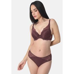 Sassa Mode sassa BH 'WINTER TIME' Damen Gr&ouml;&szlig;e 85 bordeaux