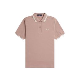 Fred Perry Shirt female size 40 Peach / White