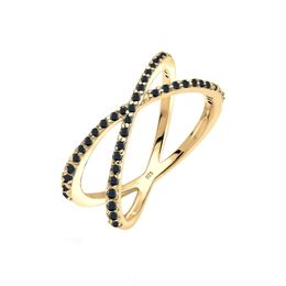 Elli Ring Damen Gr&ouml;&szlig;e 58 silber / transparent