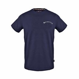 Aquascutum - "London 1851" T-Shirt f&uuml;r Herren, Regul&auml;r (Marine)