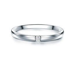 Trilani Ring Damen Gr&ouml;&szlig;e 50 silber