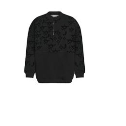 Carlo Colucci Sweatshirt Herren Gr&ouml;&szlig;e XXXL schwarz / schwarzmeliert