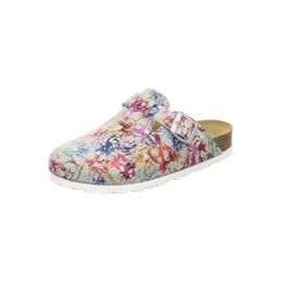 AFS-Schuhe Clogs 'Clogs Damen paint Veloursleder' Damen Gr&ouml;&szlig;e 42 bunt