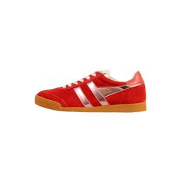Gola Elan Glitz Trainer Leder-Sneaker Rot | Gr.: 39