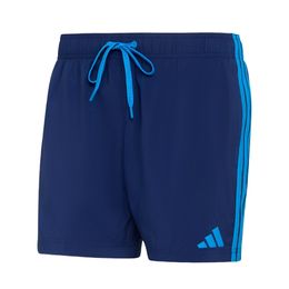 adidas Sportswear Athletic Swim Trunks '3-Stripes Swim' male size XL Azure / Dark blue