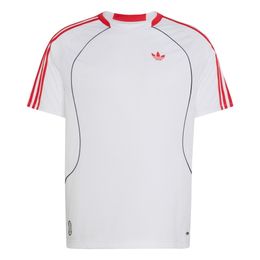 ADIDAS ORIGINALS Shirt male size XL Red / White