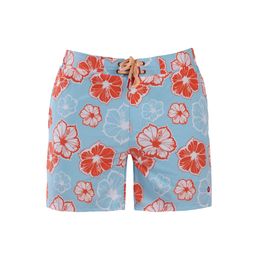 Frozen Cape Badeshorts RIBERA mit integrierter Kompressionsshort Herren Gr&ouml;&szlig;e S hellblau
