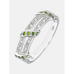 Diamant Leternel Ring Damen Gr&ouml;&szlig;e 53 silber