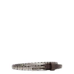 Liebeskind Berlin G&uuml;rtel Damen Gr&ouml;&szlig;e 85 beige / silber