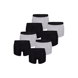 MG-1 Boxershorts Herren Gr&ouml;&szlig;e M graumeliert / schwarz