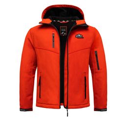 Amaci&Sons Amaci&Sons Softshelljacke Greeley in Rot | Gr.: XL