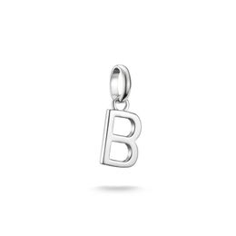 Thomas Sabo Damen Thomas Sabo Charm Buchstabe &raquo;Charm Alphabet/Buchstabe - Connect&laquo; silber B