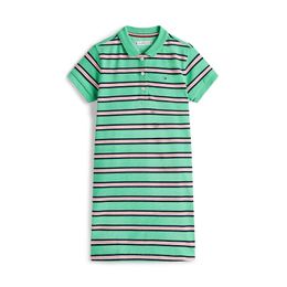 Tommy Hilfiger Kleid 'Essential' M&auml;dchen Gr&ouml;&szlig;e 122 hellgr&uuml;n / hellrot / schwarz / wei&szlig;