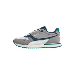 Pepe Jeans Sneaker 'Bexley Evolve M' Herren Gr&ouml;&szlig;e 44 grau / gr&uuml;n / schwarz / wei&szlig;