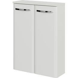 Unterschrank SAPHIR, B:50cm H:72cm T:20cm, wei&szlig;, Badezimmer, Schr&auml;nke, "Quickset 326, mit 2 T&uuml;ren, 50cm breit"