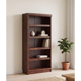 B&uuml;cherregal OTTO HOME, B:80cm H:156cm T:29cm, braun, Massivholz, Wohnzimmer, Regale, "Soeren", aus massiver Kiefer, Tiefe 29 cm, FSC-zertifiziert