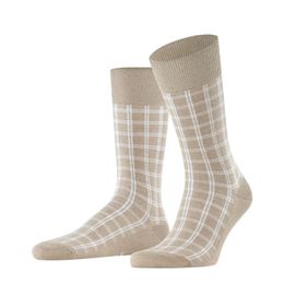Falke Damen Socken "Modern Tailor", Gr. 47, beige, Obermaterial: 89% Baumwolle CO. 9% Polyamid PA. 2% Elasthan EL., Socken